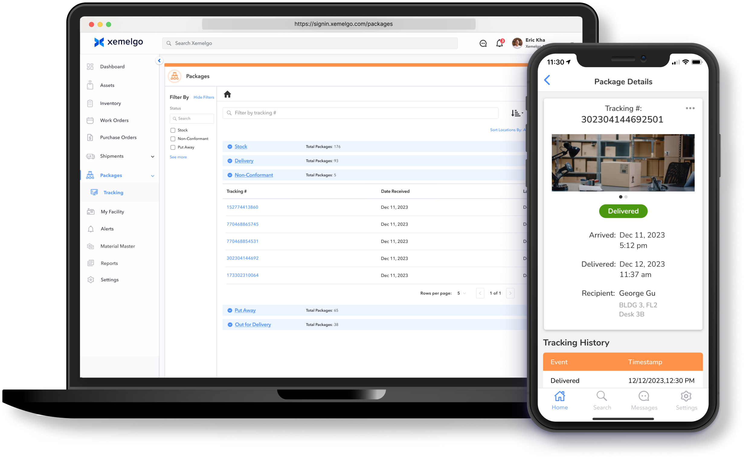 Internal Package Delivery | Xemelgo